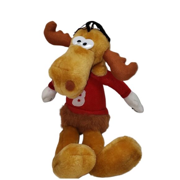 Nanco | Toys | Nanco Bullwinkle 991 Plush Stuffed Animal B Red Vtg Tv ...